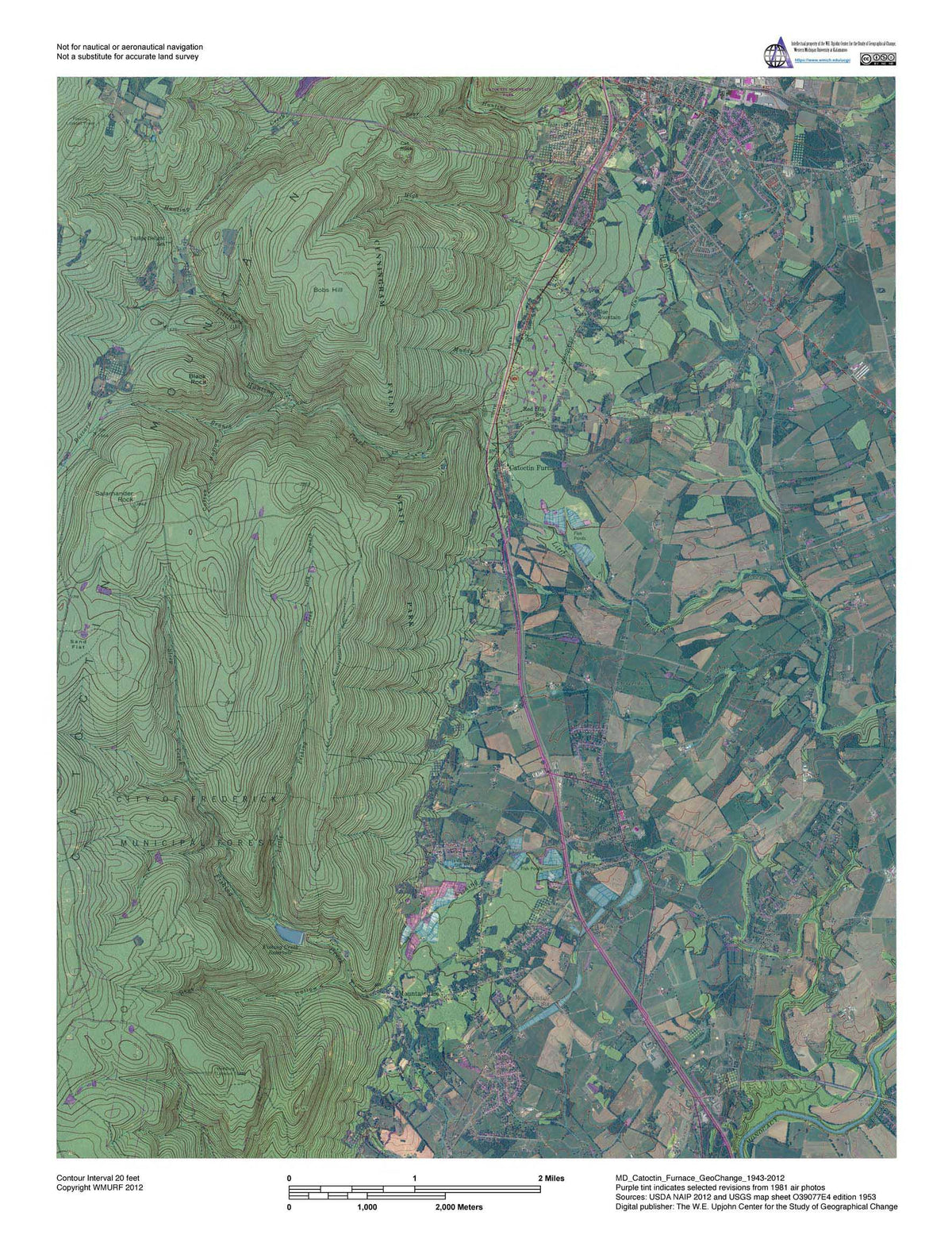 Gambrill State Park, Maryland (Bundle) Map by Western Michigan ...