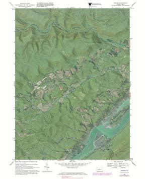 Bald Eagle State Park, Pennsylvania (Bundle) Map by Western Michigan ...