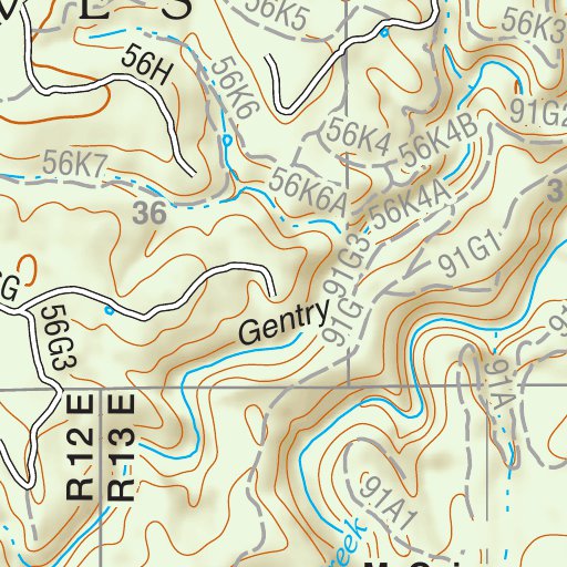 Tonto National Forest Quadrangle: KNOLL LAKE Map by US Forest Service ...