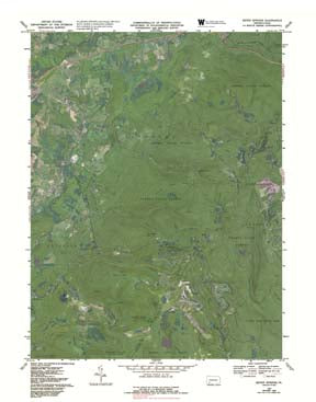 Laurel Hill State Park, Pennsylvania (Bundle) Map by Western Michigan ...