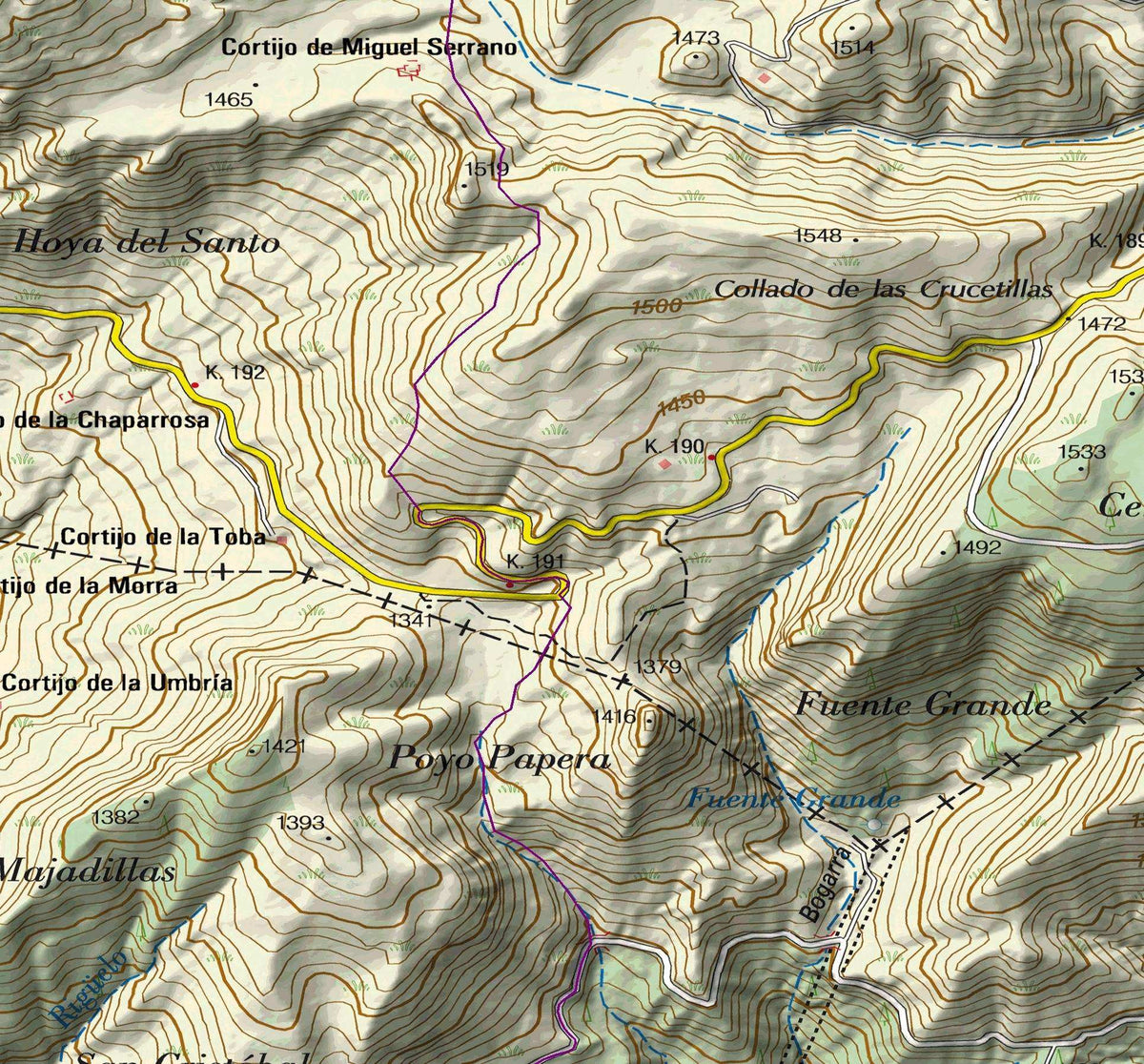 Spain MTN25 - GR66 Map by Paul Johnson - Offline Maps | Avenza Maps