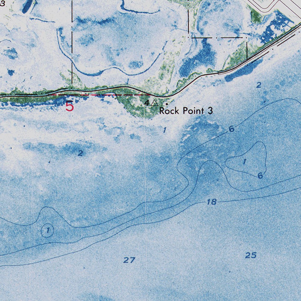 FL-BOCA CHICA KEY: ORTHOPHOTOMAP 1971 Map by Western Michigan ...