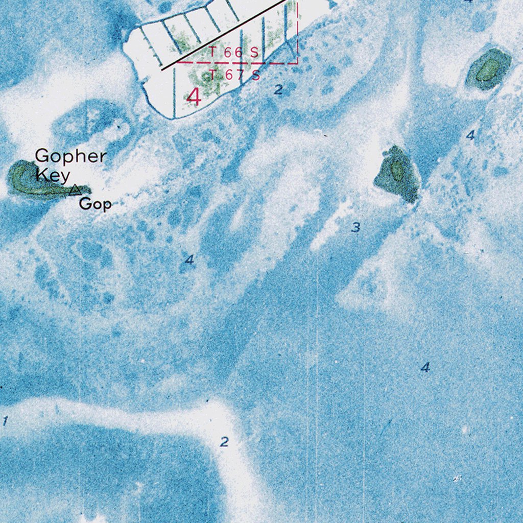 FL-SUMMERLAND KEY: ORTHOPHOTOMAP 1972 Map by Western Michigan ...