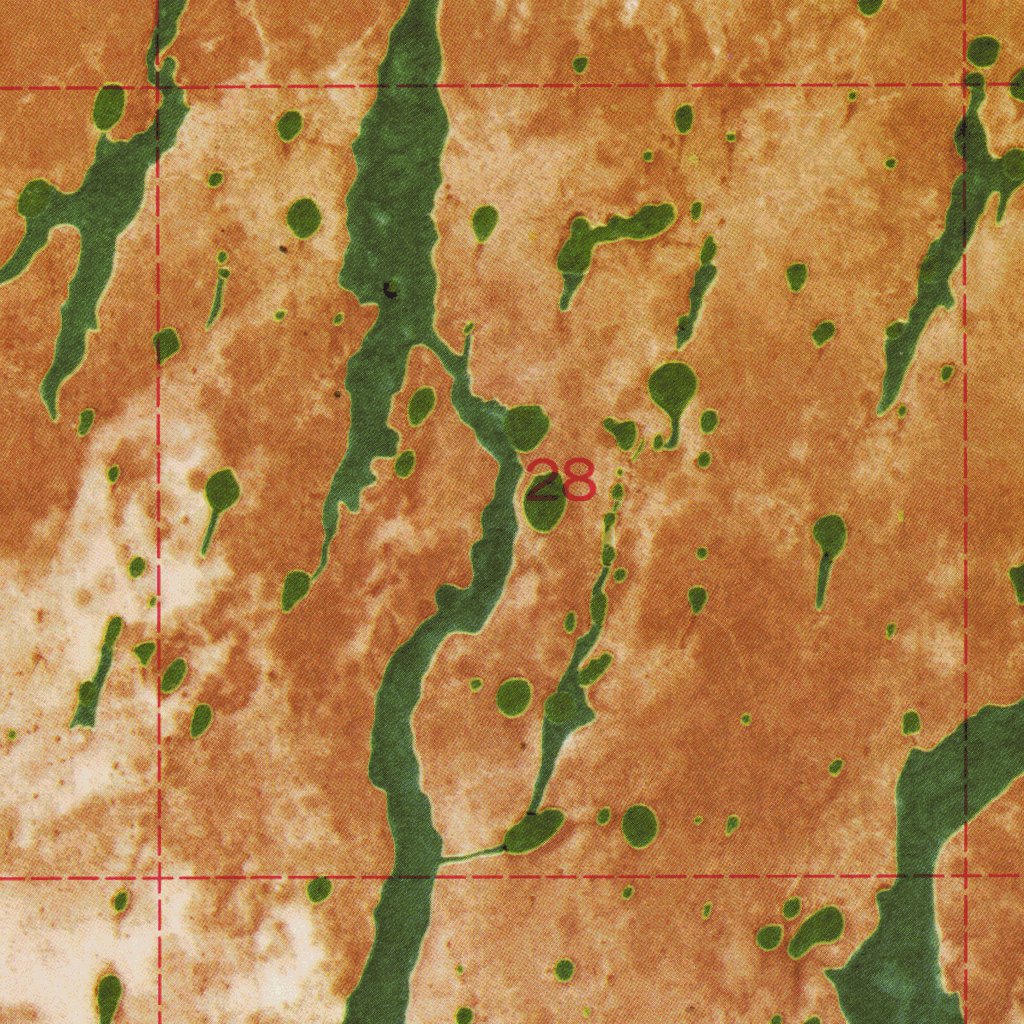 FL-ROYAL PALM RANGER STATION SE: ORTHOPHOTOMAP 1967 Map by Western ...