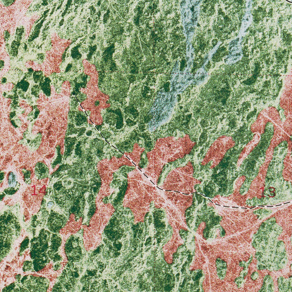 FL-OCHOPEE: ORTHOPHOTOMAP 1972 Map by Western Michigan University ...