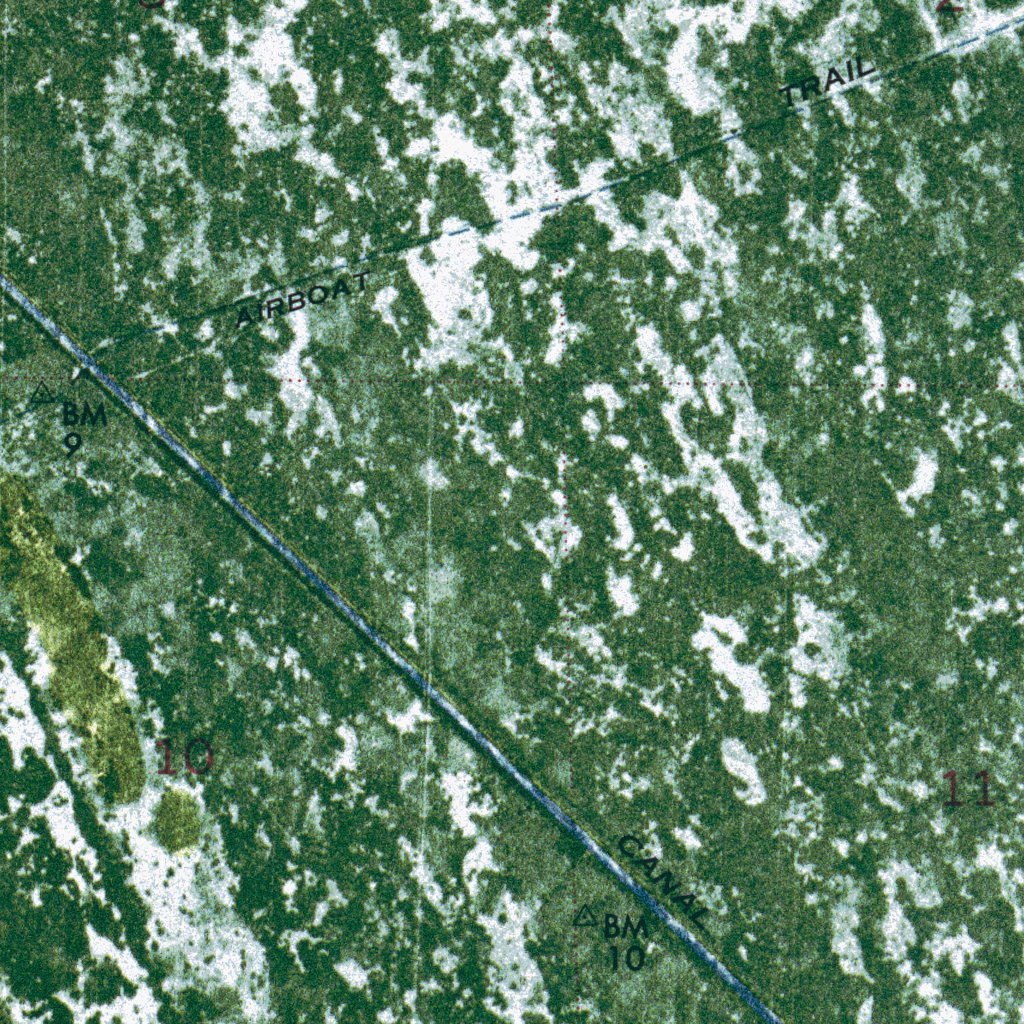 FL-GATOR LAKE: ORTHOPHOTOMAP 1973 Map by Western Michigan University ...