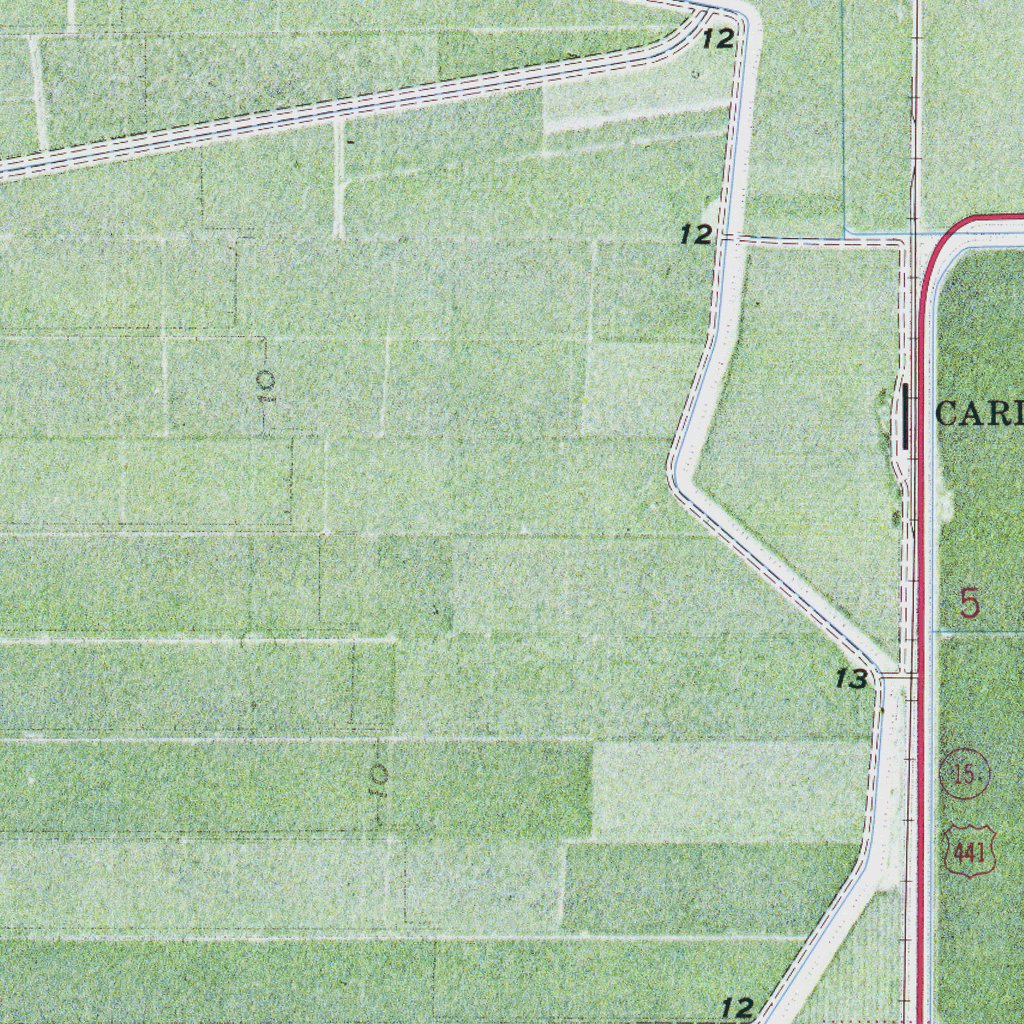 FL-PAHOKEE: ORTHOPHOTOMAP 1970 Map by Western Michigan University ...