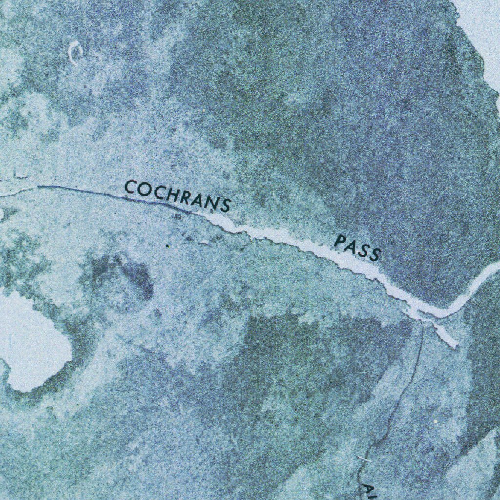 FL-COCHRANS PASS: ORTHOPHOTOMAP 1971 Map by Western Michigan University ...