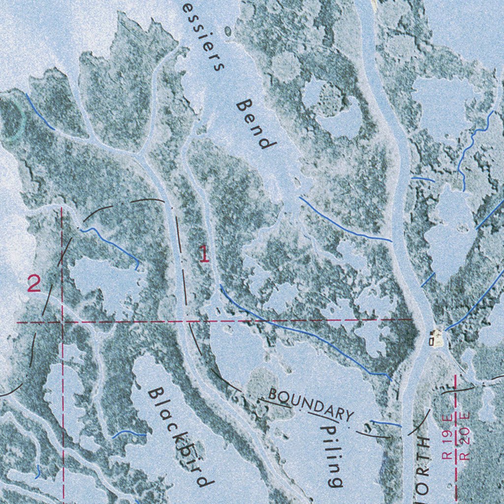 LA-MAIN PASS: ORTHOPHOTOMAP 1971 Map by Western Michigan University ...