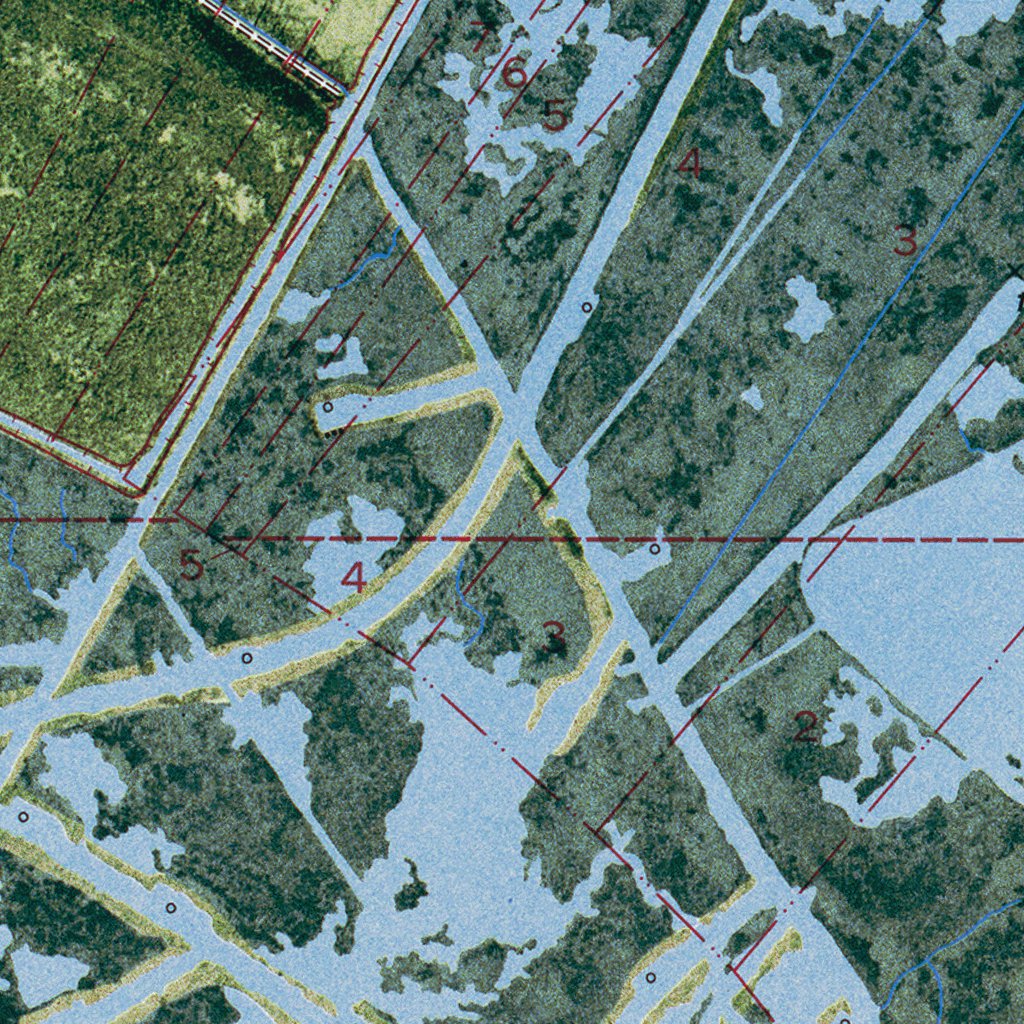 LA-POINTE A LA HACHE: ORTHOPHOTOMAP 1973 Map by Western Michigan ...
