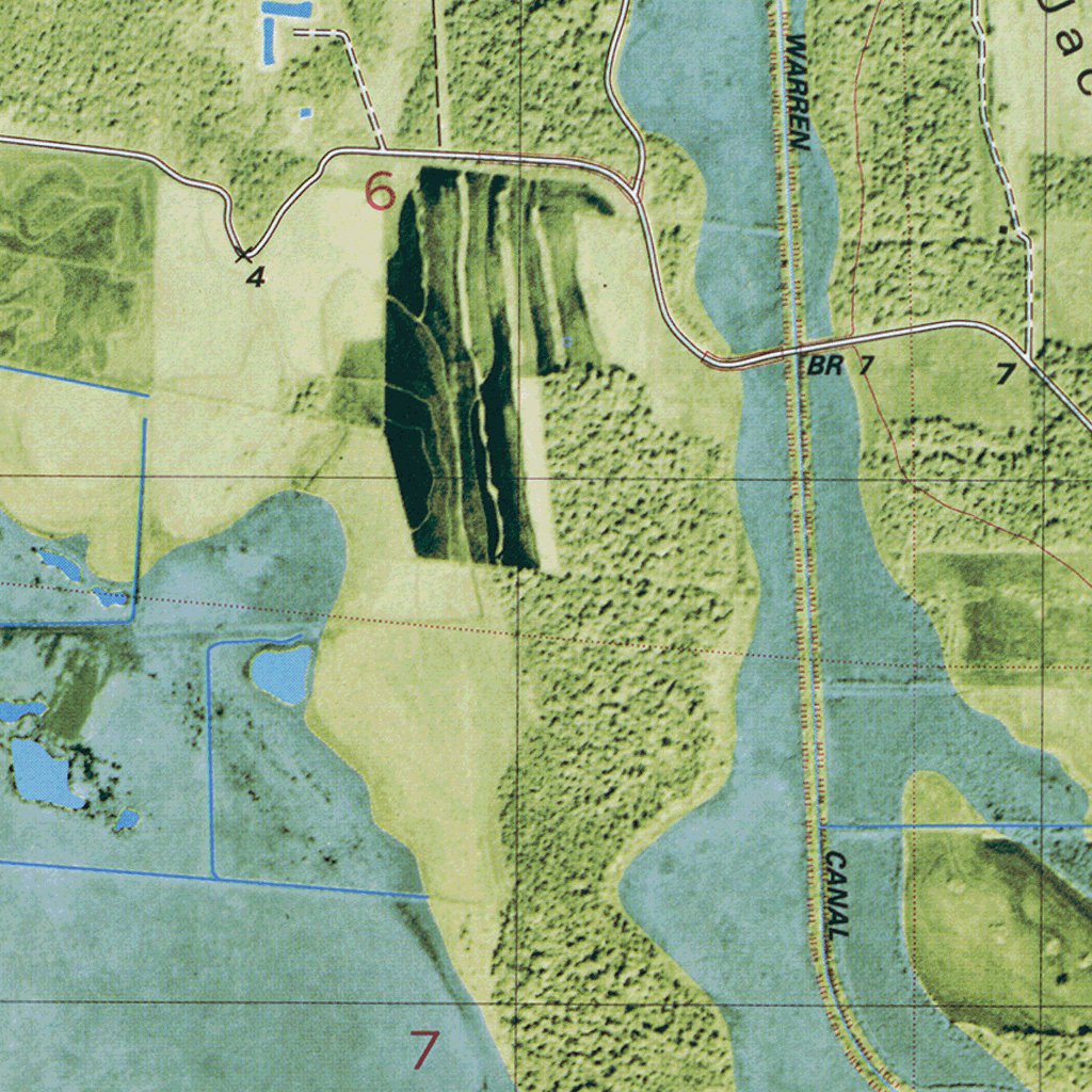 LA-JACKS POINT ISLAND: ORTHOPHOTOMAP 1979 Map by Western Michigan ...