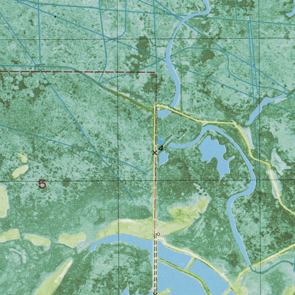 LA-JOHNSONS BAYOU: ORTHOPHOTOMAP 1982 Map by Western Michigan ...