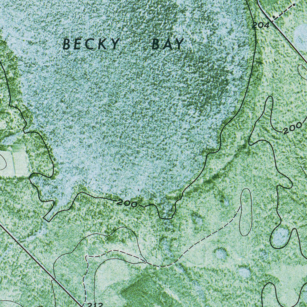 GA-BEMISS: ORTHOPHOTOMAP 1971 Map by Western Michigan University ...