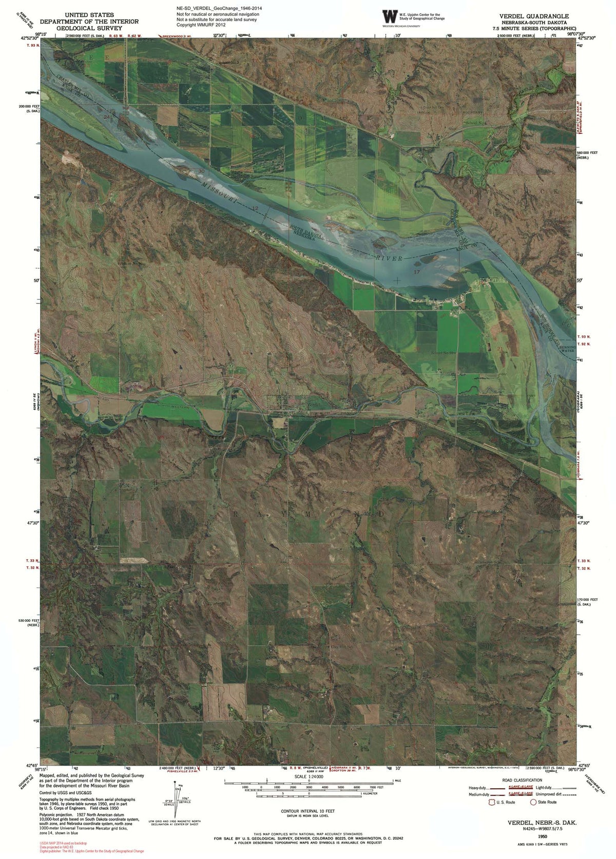 Niobrara State Park, South Dakota (Bundle) Map by Western Michigan ...