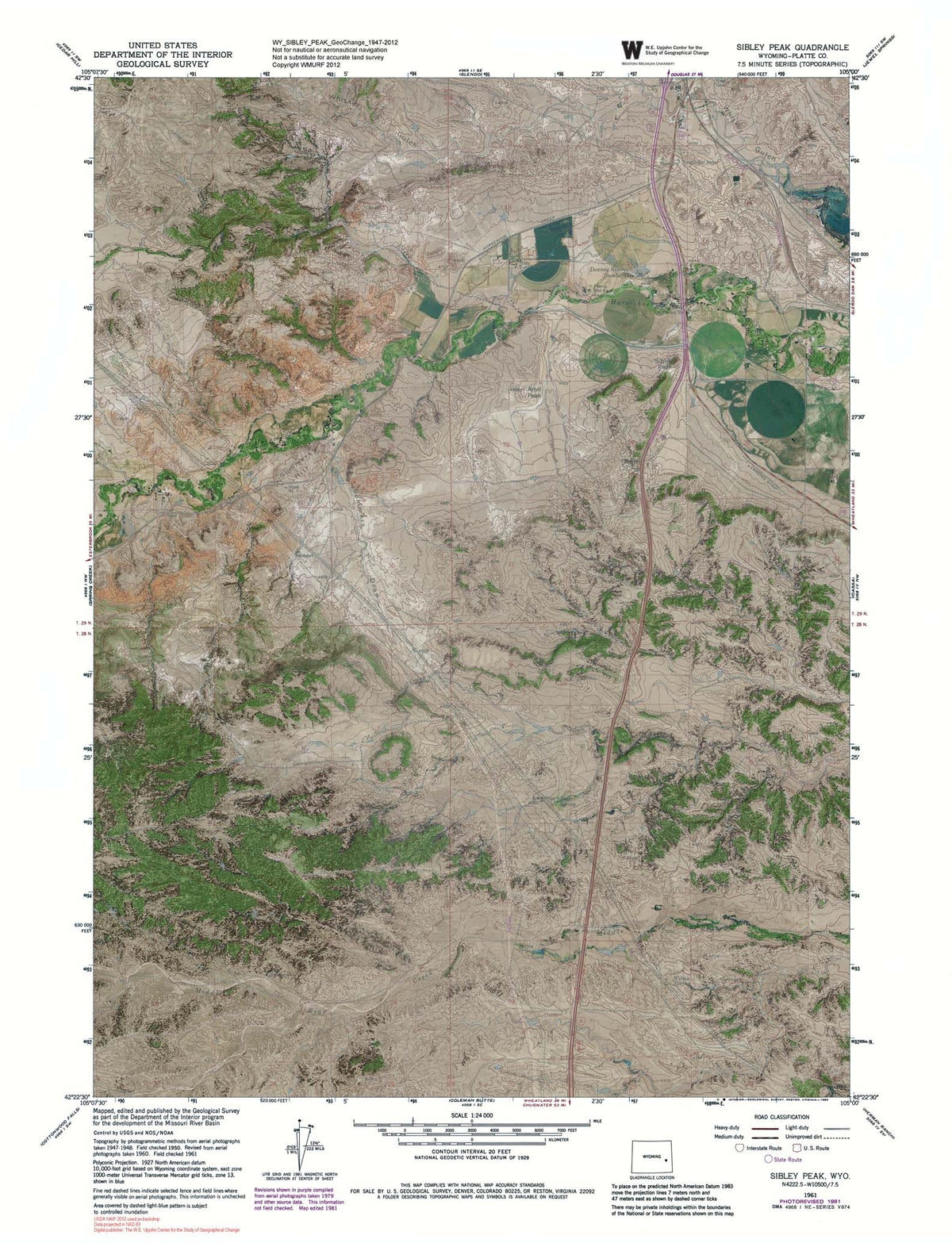 Glendo State Park, Wyoming (Bundle) Map by Western Michigan University ...