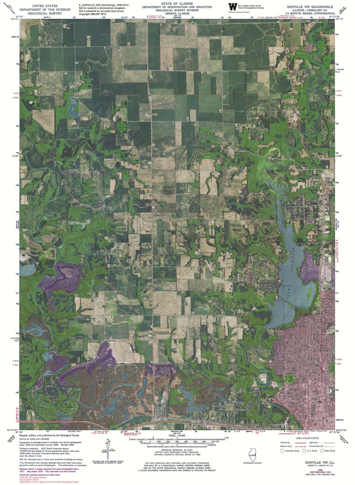 Kickapoo State Park, Illinois (Bundle) Map by Western Michigan ...