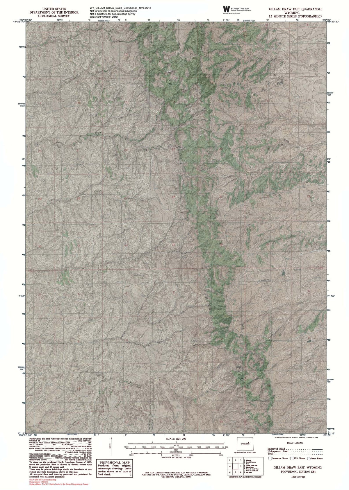 Wyoming Elk Hunting Area 122 (Bundle) Map by Western Michigan ...
