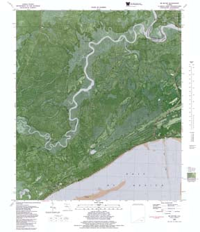 Ochlockonee River State Park, Florida (Bundle) Map by Western Michigan ...