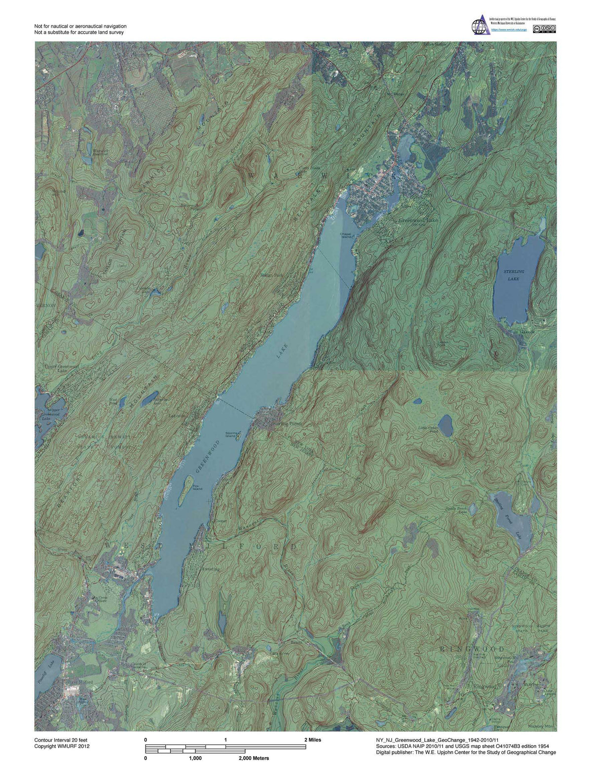 Appalachian Trail, New Jersey (Bundle) Map by Western Michigan ...