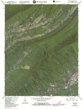 Appalachian Trail, Virginia - South (Bundle) Map by Western Michigan ...