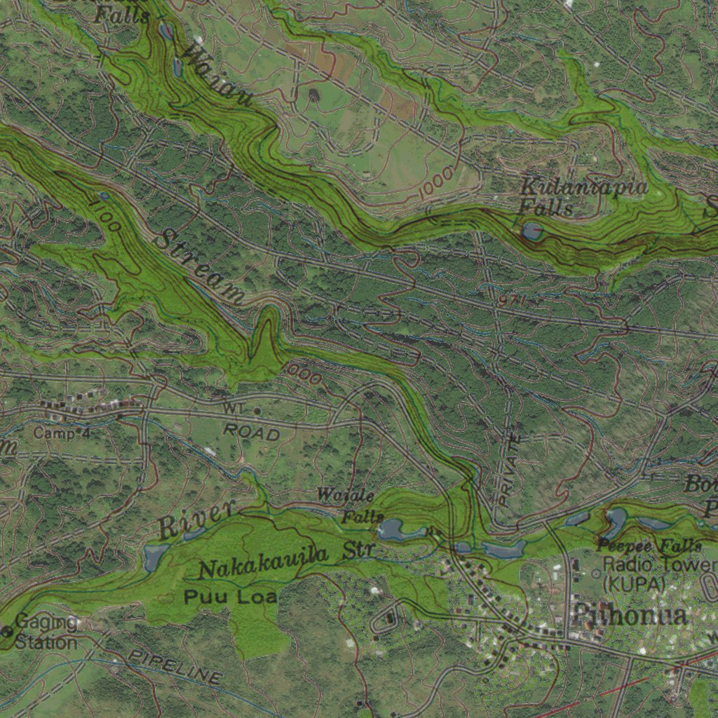HI-PIIHONUA: GeoChange 1954-2016 Map by Western Michigan University ...