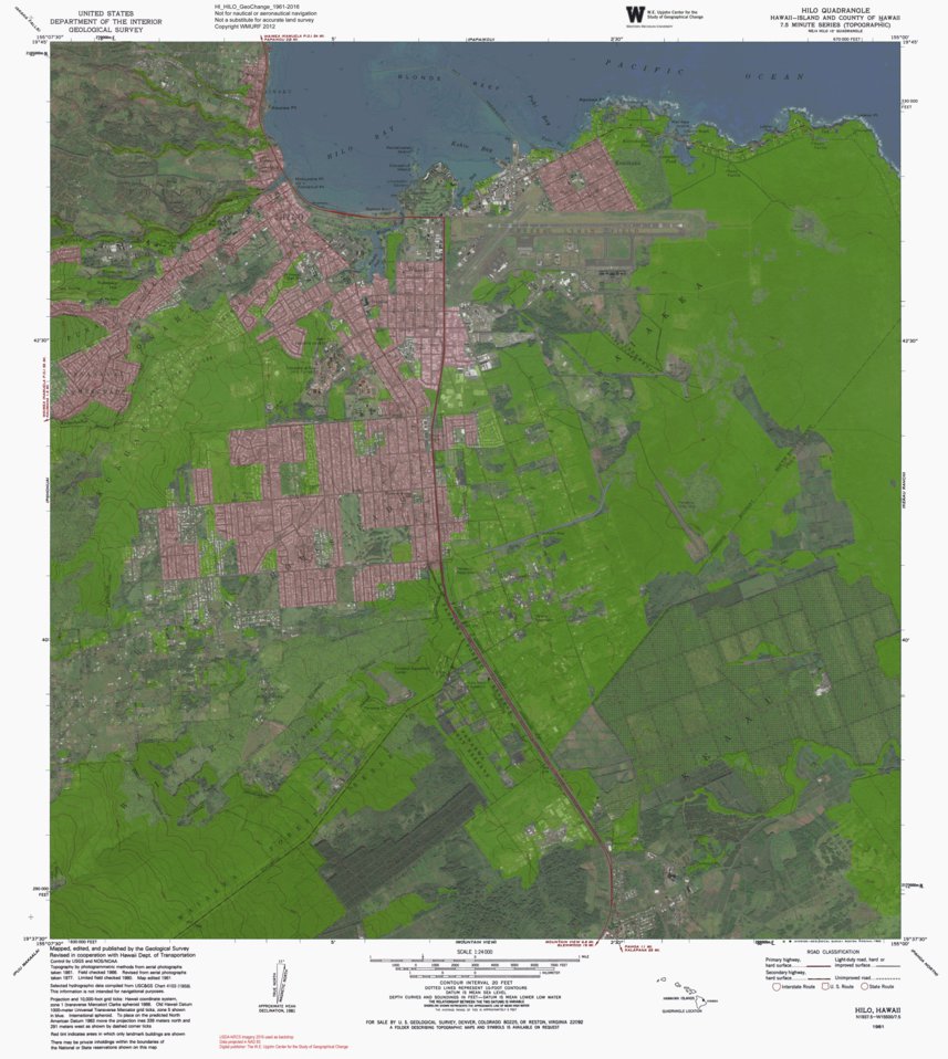 HI-HILO: GeoChange 1961-2016 Map by Western Michigan University ...