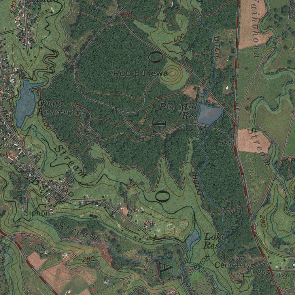 HI-KOLOA: GeoChange 1960-2014 Map by Western Michigan University ...