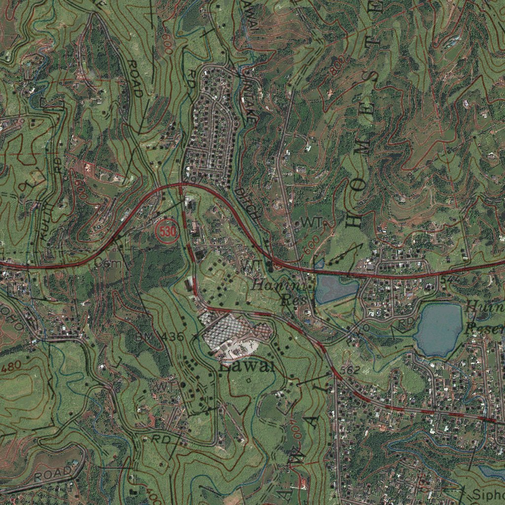 HI-KOLOA: GeoChange 1960-2014 Map by Western Michigan University ...