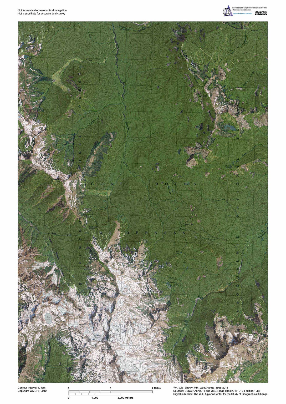 Pacific Crest Trail, Washington - Section H (Bundle) Map by Western ...