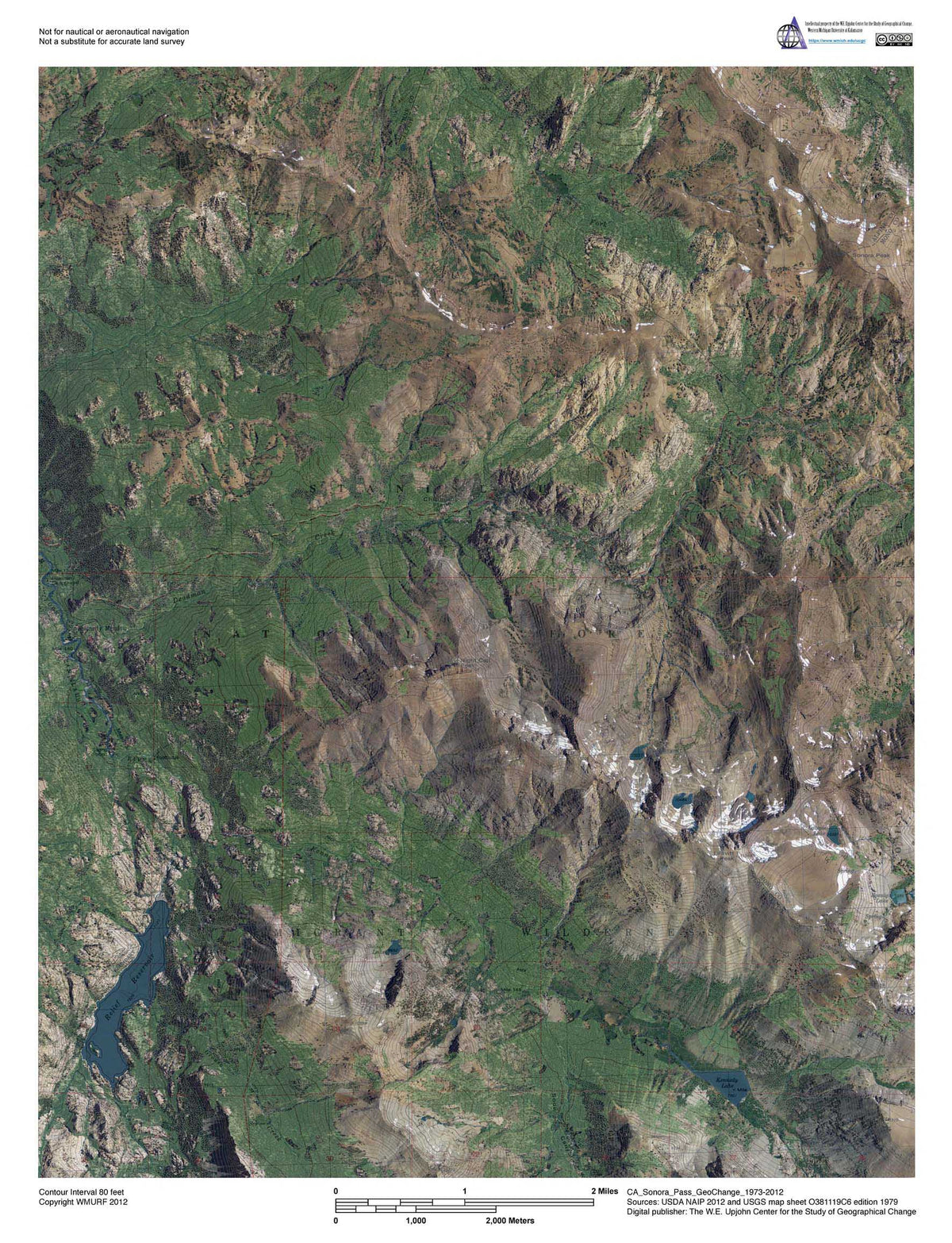 Pacific Crest Trail, California - Section J (Bundle) Map by Western ...