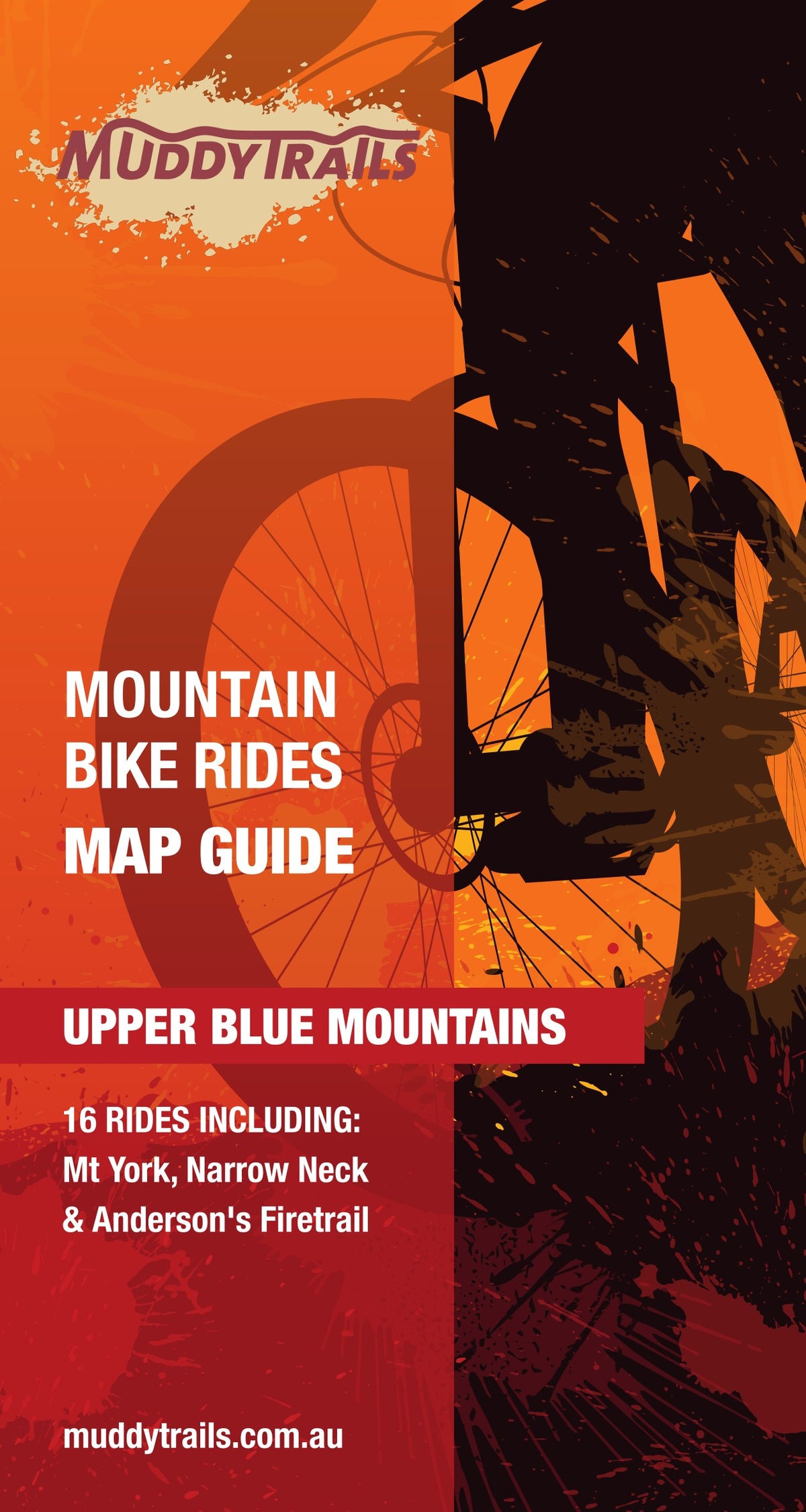 Muddy Trails - Upper Blue Mountains - Mountain Bike Rides Map Guide by ...