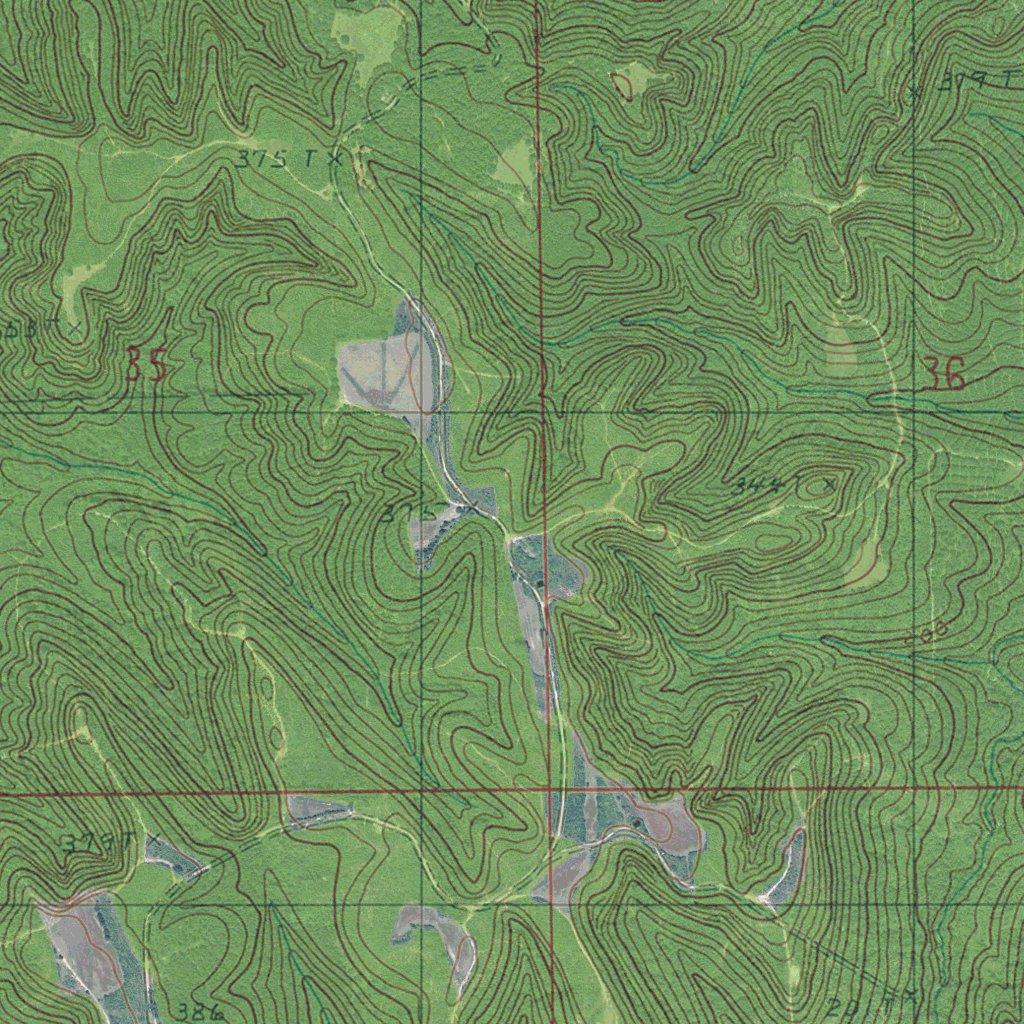 AL-ELM BLUFF: GeoChange 1981-2013 Map by Western Michigan University ...