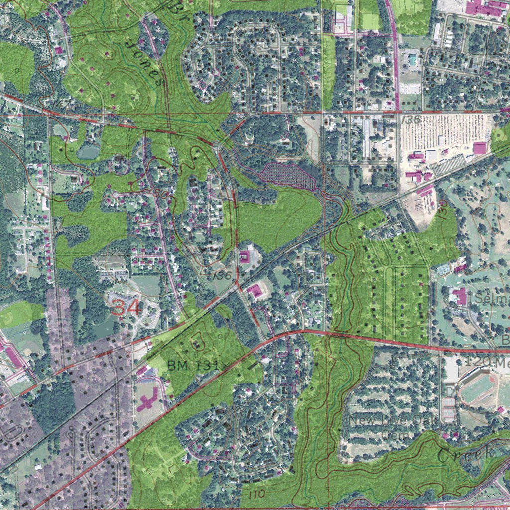 AL-SELMA: GeoChange 1955-2013 Map by Western Michigan University ...