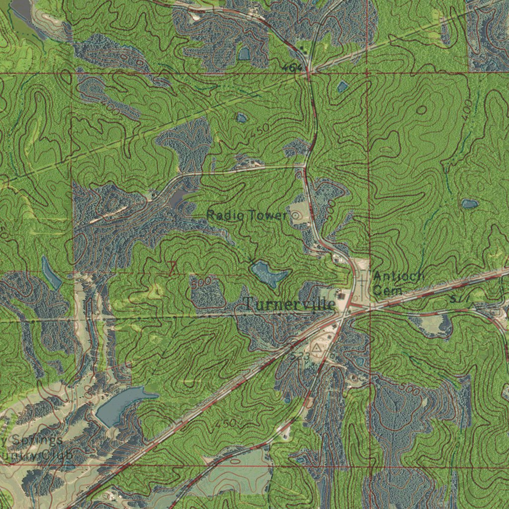 MS-MONTROSE SOUTH: GeoChange 1968-2012 Map by Western Michigan ...