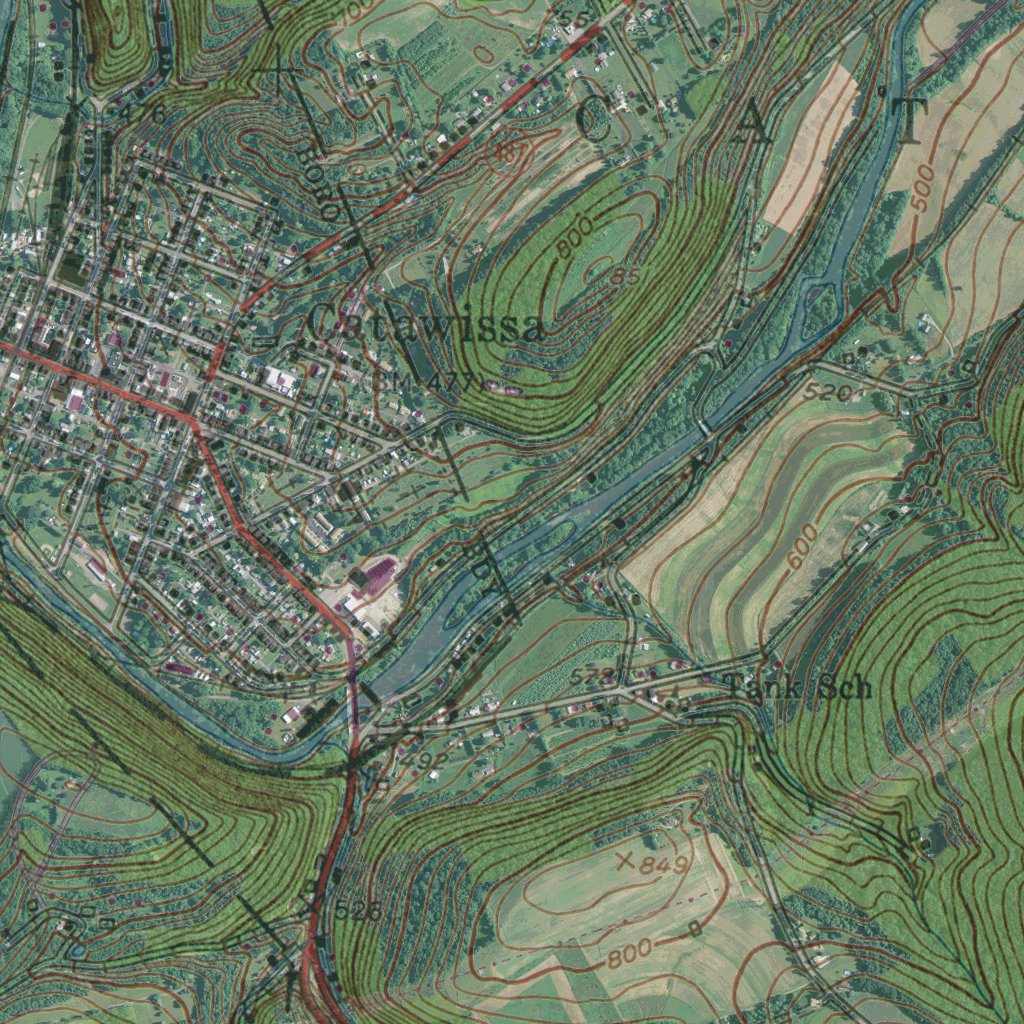PA-CATAWISSA: GeoChange 1942-2013 Map by Western Michigan University ...