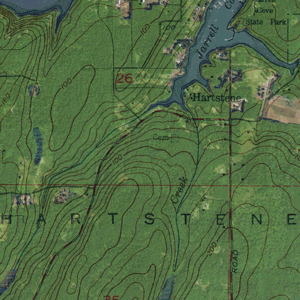 WA-Mason Lake: GeoChange 1990-2011 Map by Western Michigan University ...