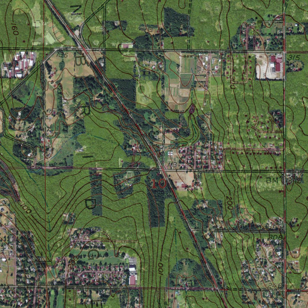 WA-Suquamish: GeoChange 1951-2011 Map by Western Michigan University ...