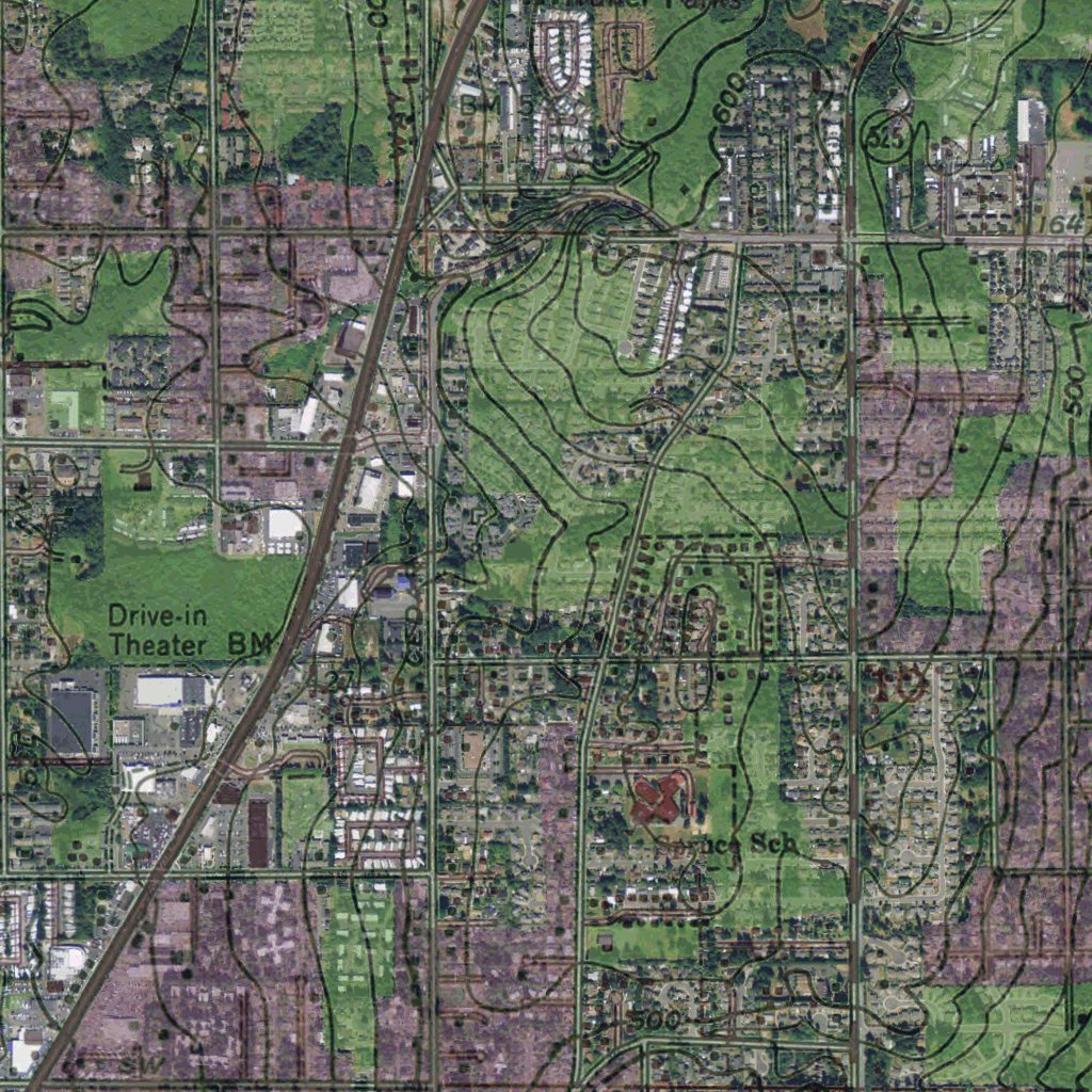 WA-Edmonds East: GeoChange 1952-2011 Map by Western Michigan University ...