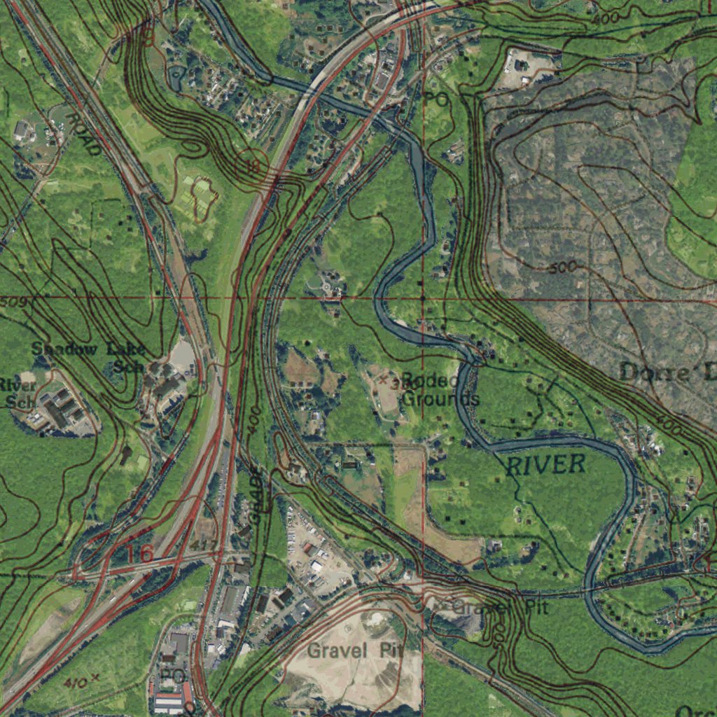 WA-Maple Valley: GeoChange 1990-2011 Map by Western Michigan University ...