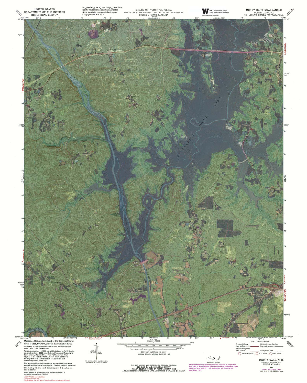 Lower Haw River State Natural Area, North Carolina (Bundle) Map by ...