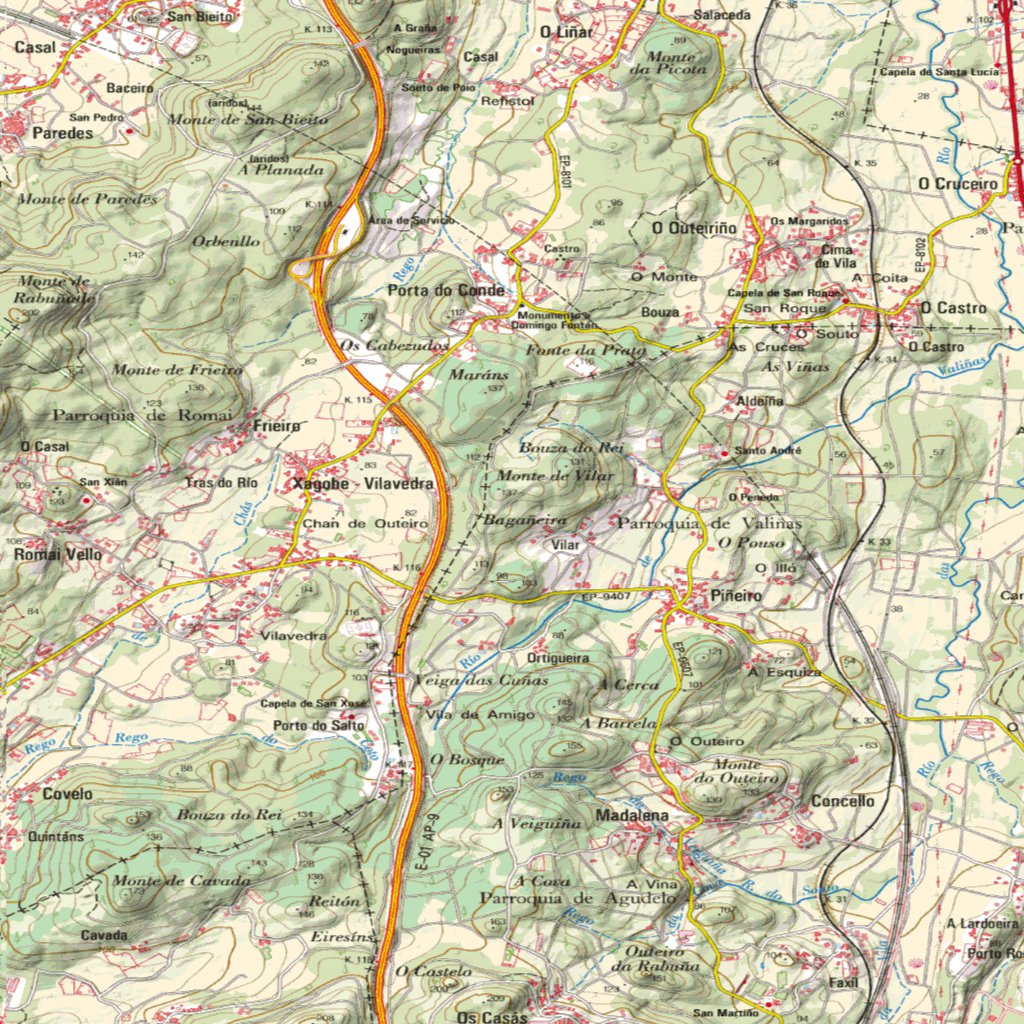 Spain 1:25k - 14 Map by Paul Johnson - Offline Maps | Avenza Maps