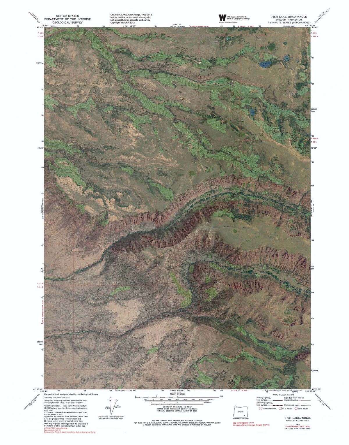 Steens Mountain Wilderness Area, Oregon (Bundle) Map by Western ...