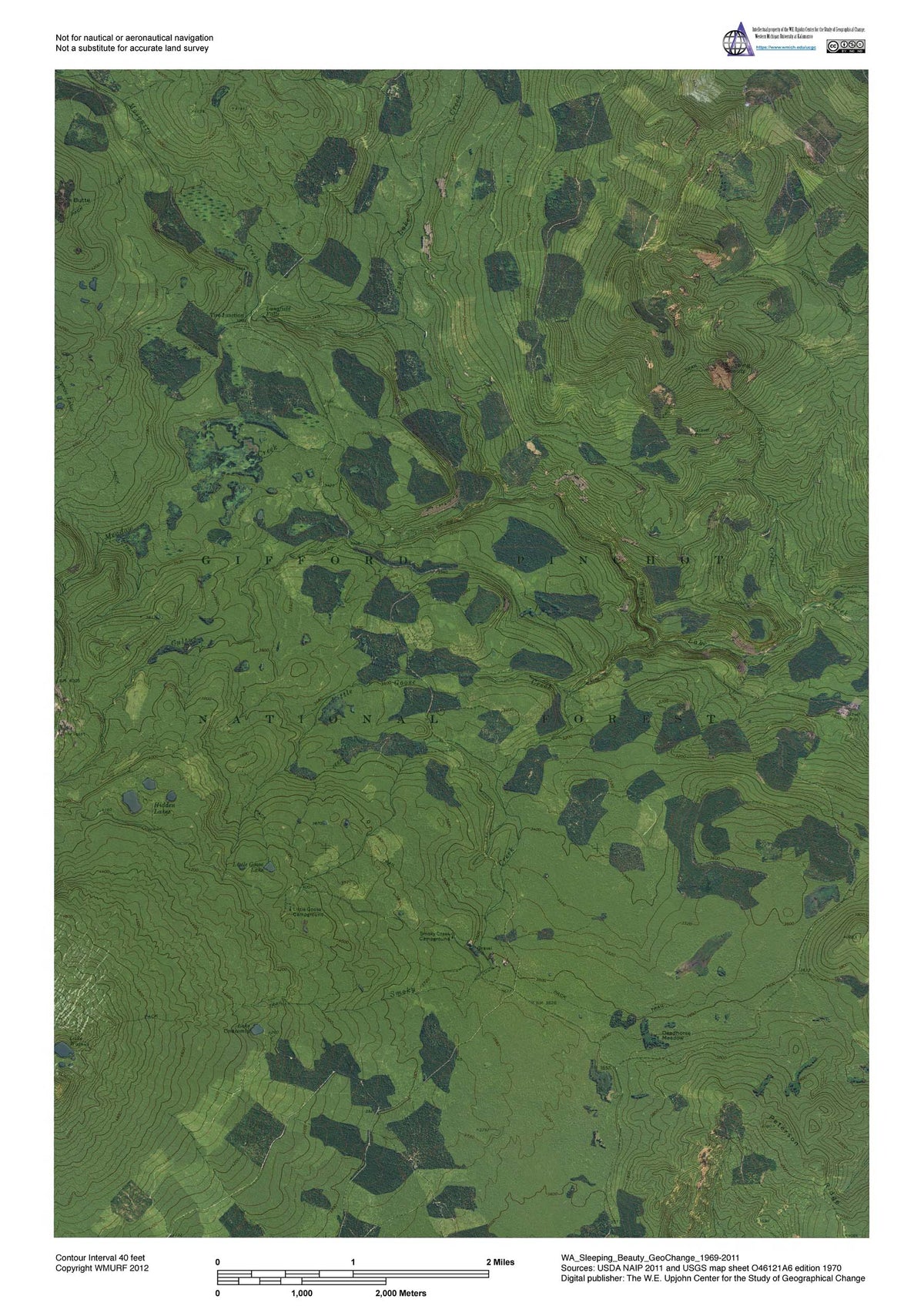 Indian Heaven Wilderness Area, Washington (Bundle) Map by Western ...