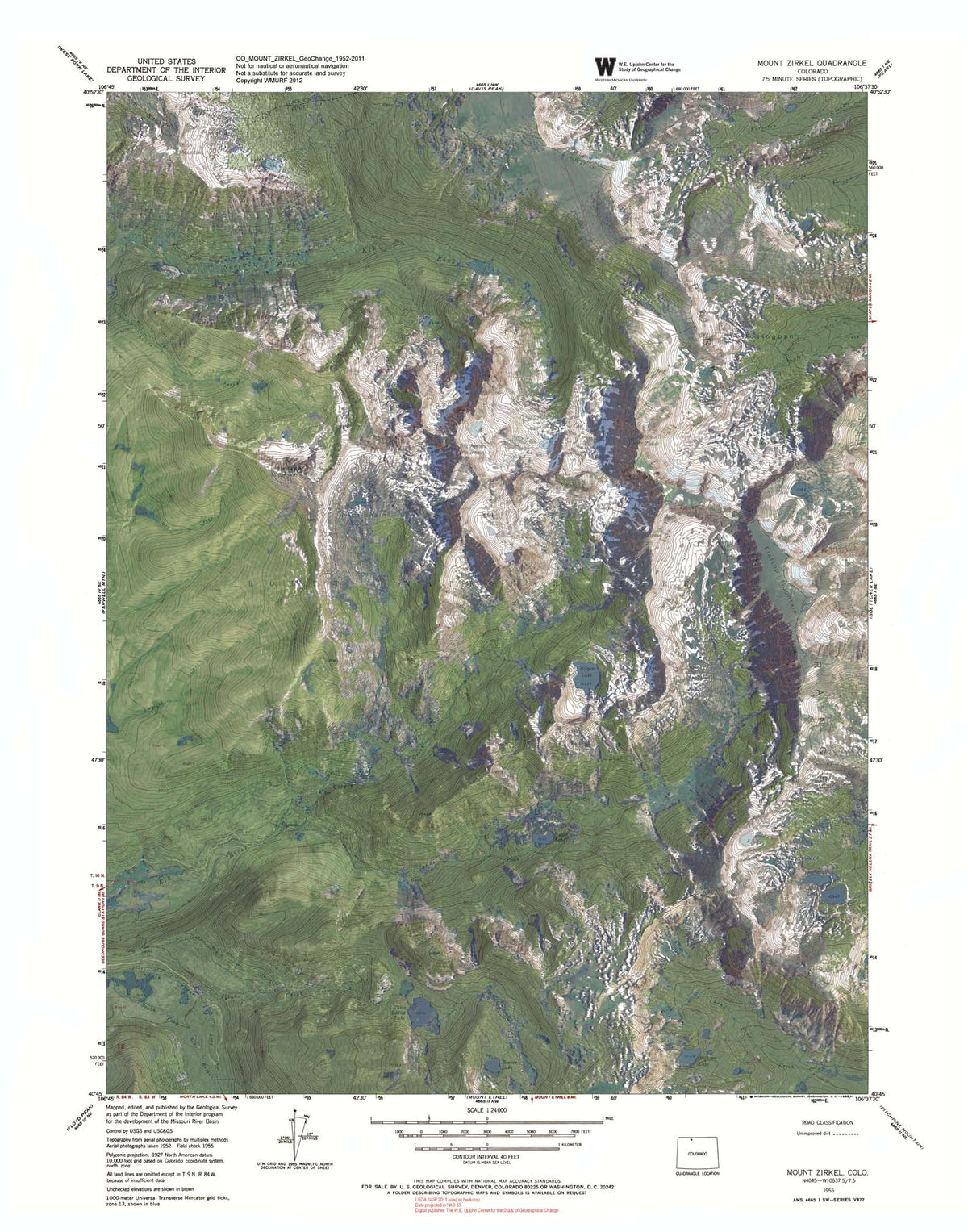 Continental Divide Trail - Colorado: Sections 42-45 Map by Western ...