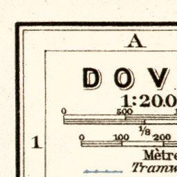 Dover, city Map, 1906 by Waldin | Avenza Maps