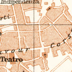 Orvieto city Map, 1909 by Waldin | Avenza Maps