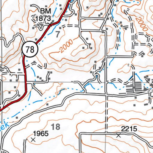 Ramona Map by US Forest Service R5 | Avenza Maps