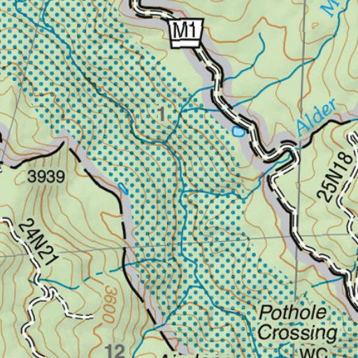Leech Lake Mountain Map by US Forest Service R5 | Avenza Maps