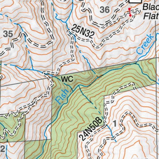 Ball Mountain Map by US Forest Service R5 | Avenza Maps