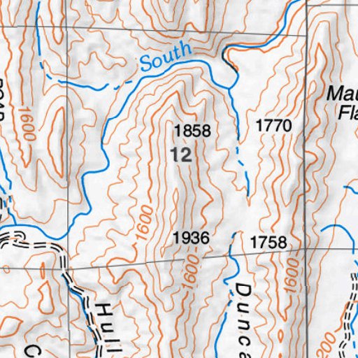 Paskenta Map by US Forest Service R5 | Avenza Maps